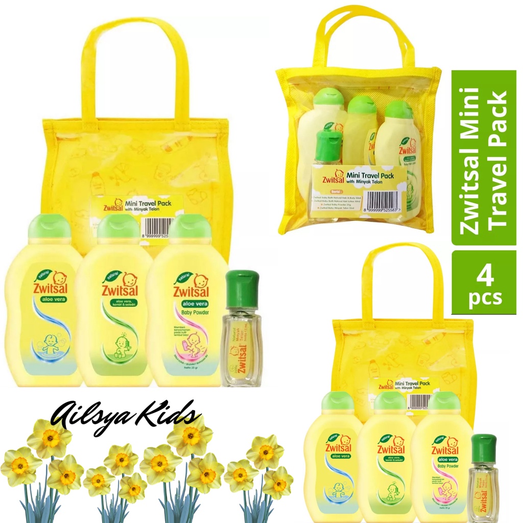 Jual Zwitsal Mini Travel Pack Baby Gifset | Baby Travel Pack, Baby ...