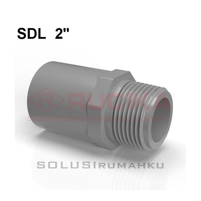 Jual RUCIKA Soket Drat Luar AW 2" / SDL 2 inch / Male Thread Socket ...