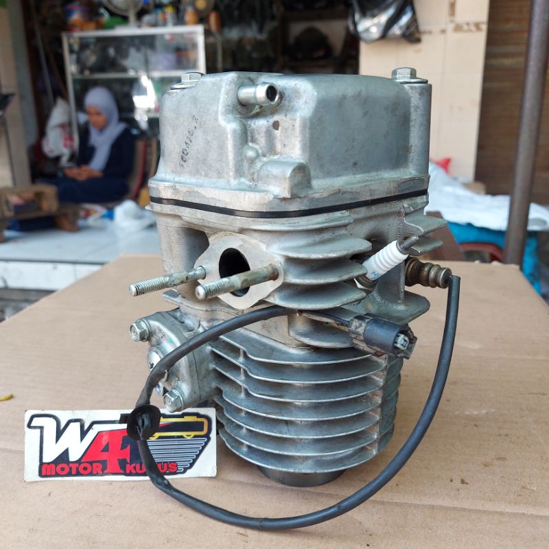 Jual BLOK HEAD CYLINDER SEHER PISTON HEAD KOP BORING DEKSEL MESIN BEAT ...