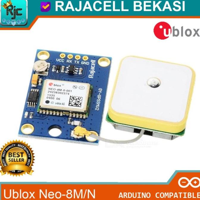 Jual UBLOX GPSV5 NEO-M8N GPS Module GNSS HMC5983 SAW LNA Triple Band ...