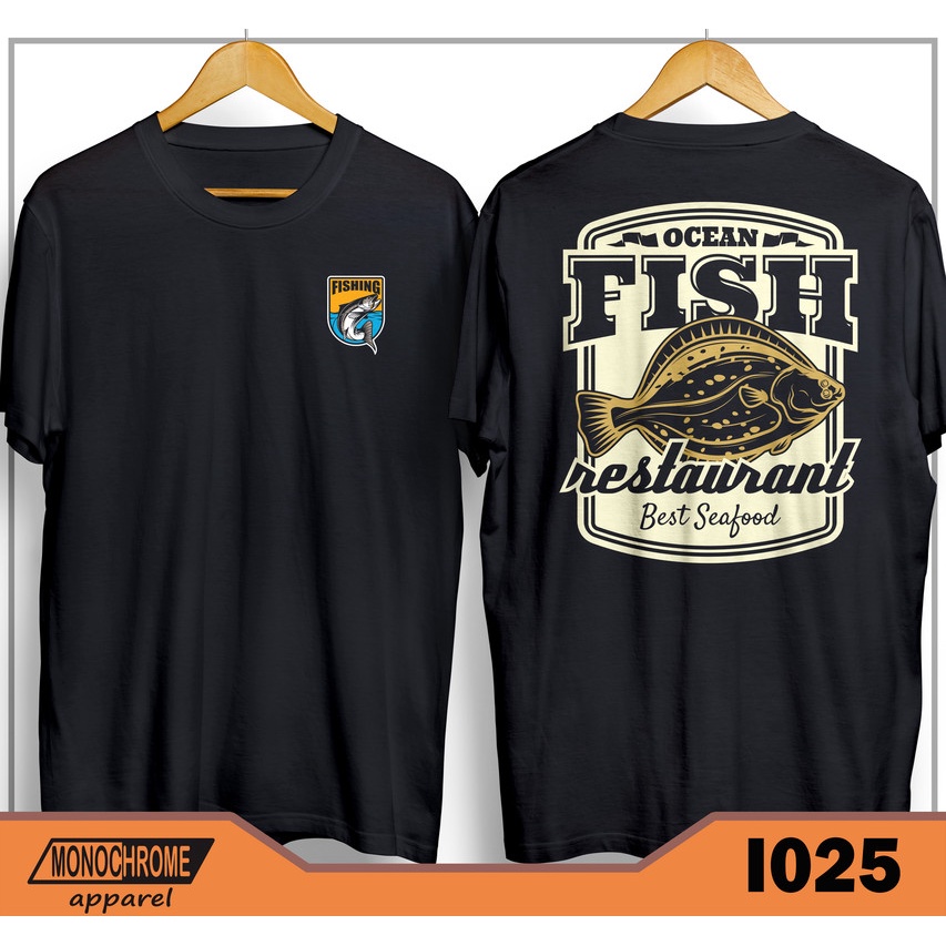 Jual I025 Kaos Baju Mancing Mania Pancing Fishing Distro Pria | Shopee ...