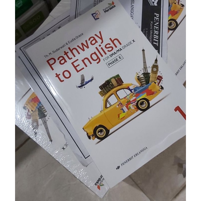 Jual Buku Paket Bahasa Inggris Kelas 10 Kurikulum Merdeka Pathway to English | Shopee Indonesia