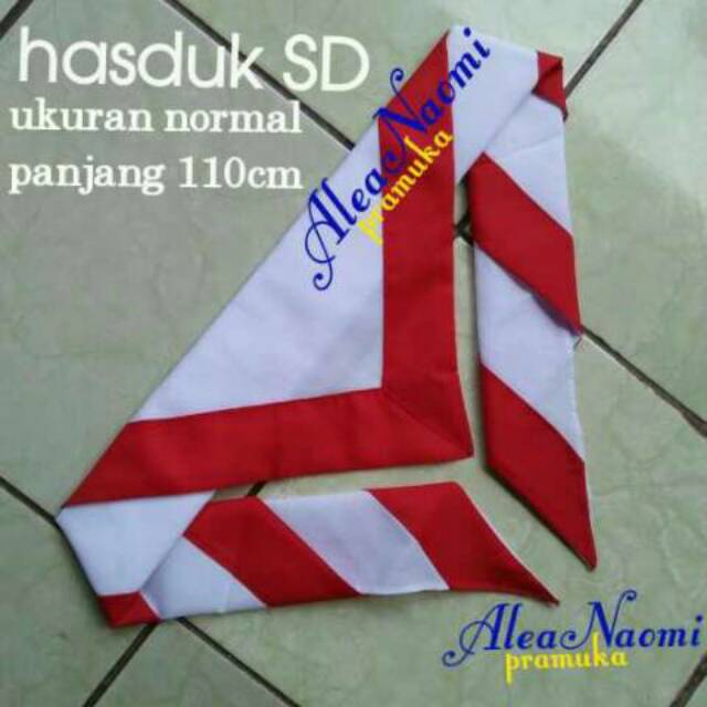 Jual Hasduk pramuka hasduk siaga SD panjang 110cm uk.normal | Shopee ...