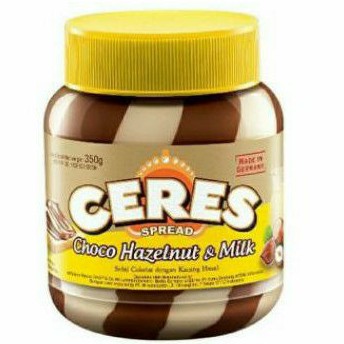 Jual Ceres Choco Spread DUO Selai CHOCO HAZELNUT & MILK 350gr | Shopee ...