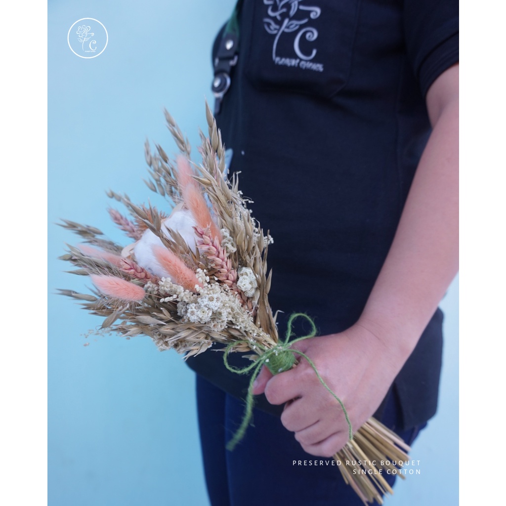 Jual Natural Buket Rustic Import Buket Bunga Kering Untuk Wisuda ...