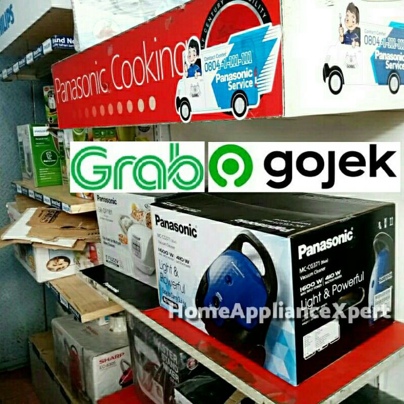 Jual Panasonic Vacuum Cleaner MCCG371 Light Powerful Original Baru ...