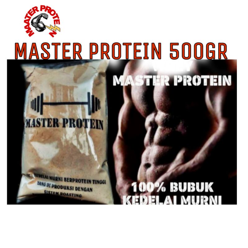 Jual master protein bubuk kedelai 500gr | Shopee Indonesia