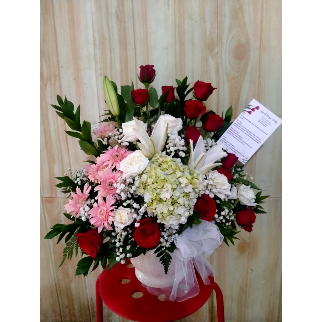 Jual RANGKAIAN BUNGA SEGAR - DEKORASI LEBARAN - DEKORASI BUNGA | Shopee ...