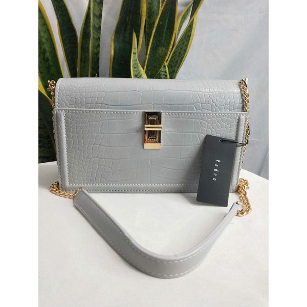Jual Pedro Croco LS Grey | Shopee Indonesia