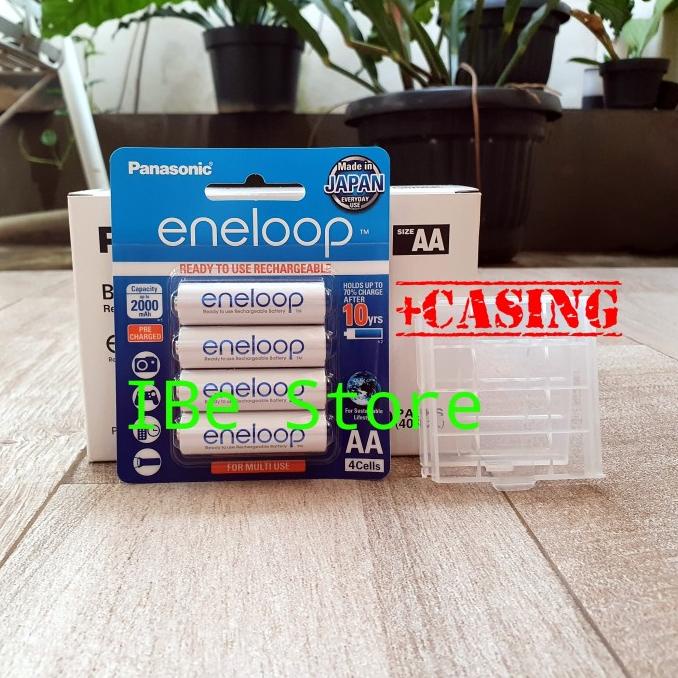 Jual Baterai Rechargeable Panasonic Eneloop Aa 4 Pcs 2000mah Baterai