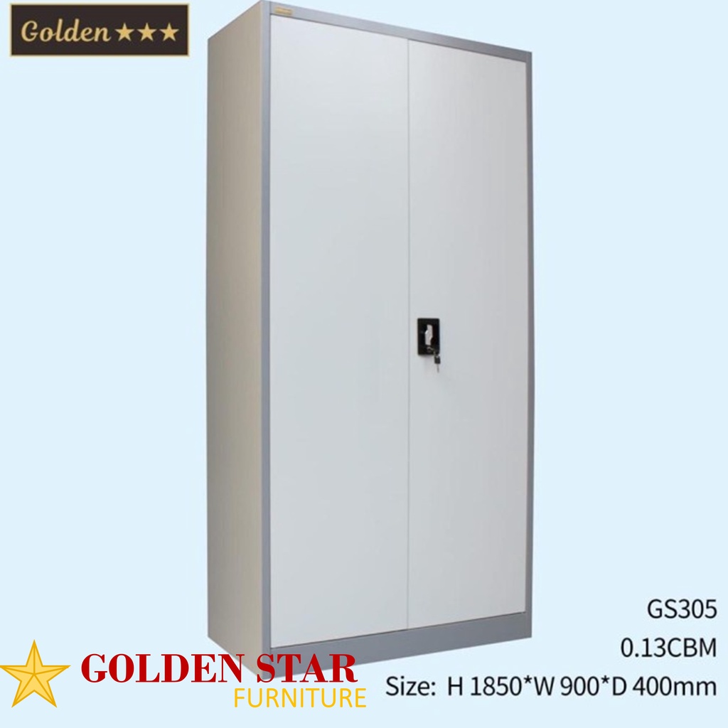Jual Lemari Arsip File Rak Buku Besi 2 pintu GOLDEN / informa ...