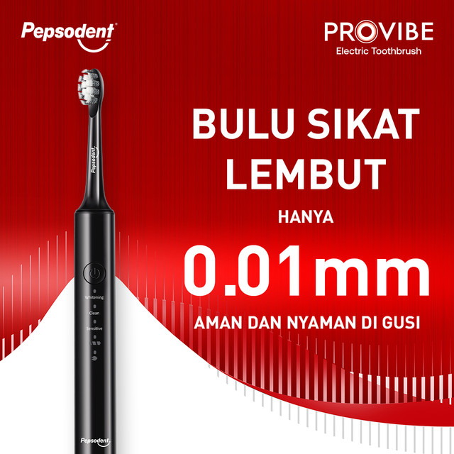 Jual Pepsodent Provibe Refill Kapala Sikat Deep Clean Isi 2 | Shopee ...