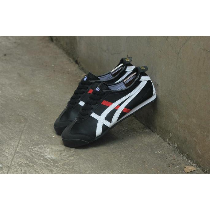 Jual MODEL BARU SEPATU ASICS ONITSUKA TIGER MEXICO BLACK SEPATU CASUAL ...