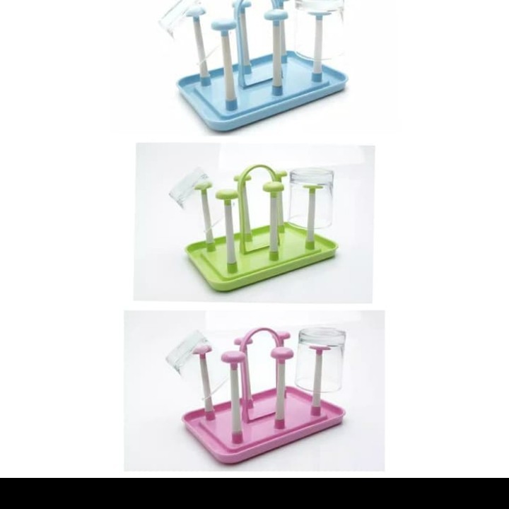 Jual Glass Stand - Rak Gelas SEGI plastik - Tempat Gelas NELSON ...