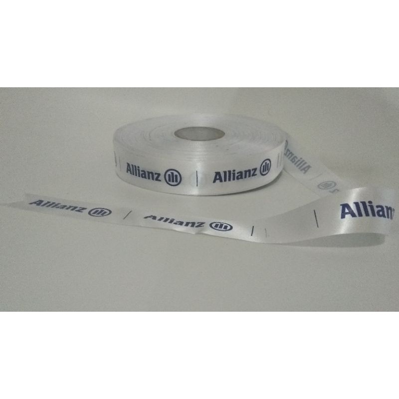 Jual Pita Allianz / pita label / pita print /pita sablon | Shopee Indonesia