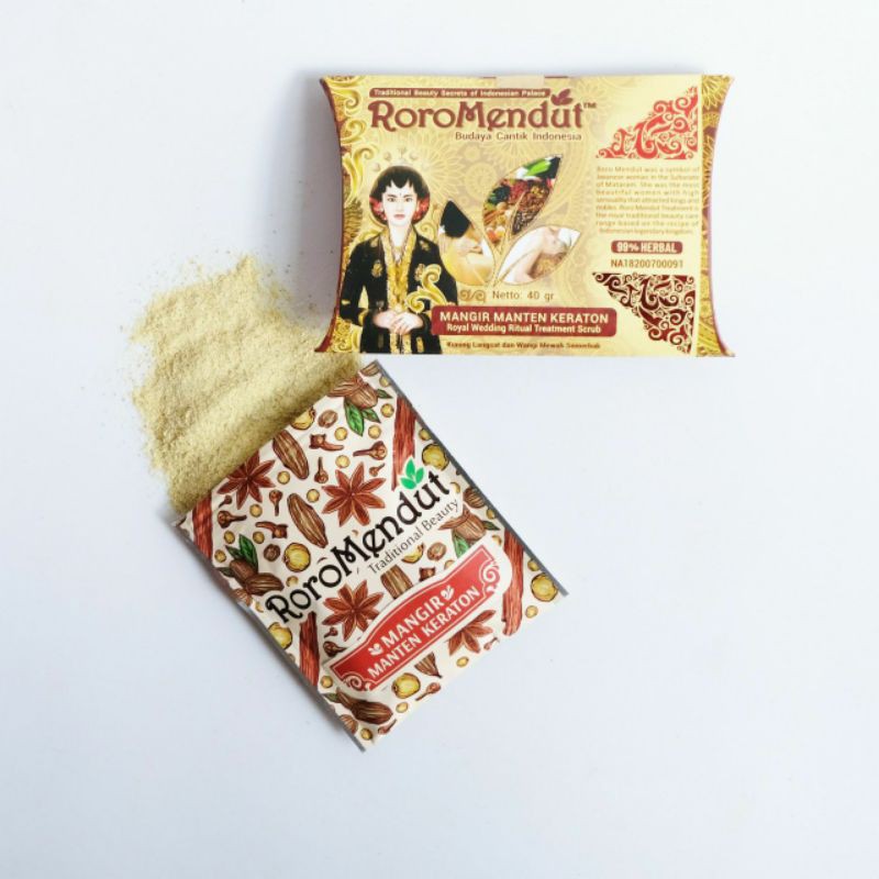 Jual LULUR BADAN RORO MENDUT LULUR MANGIR MANTEN KERATON Skincare Alami ...