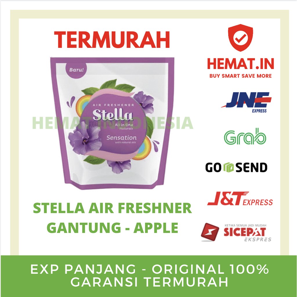 Jual STELLA GANTUNG AIR FRESHENER 42 GR 42GR STELLA MOBIL GANTUNG ALL ...