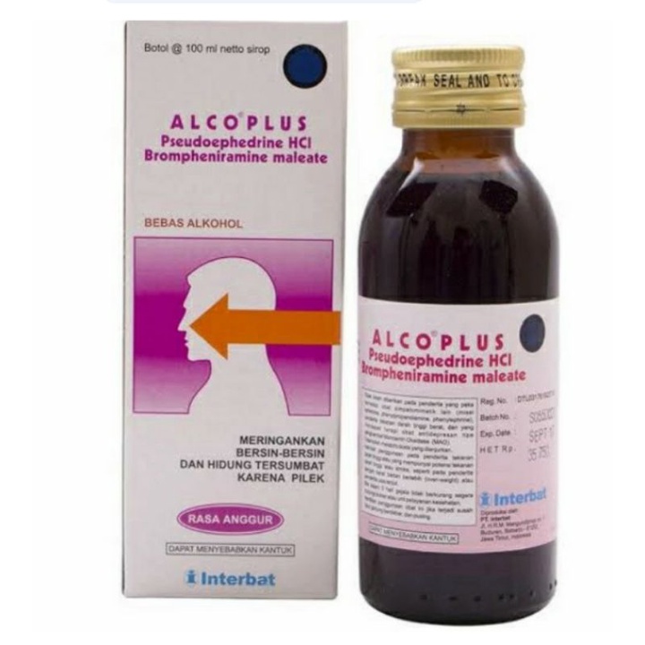 Jual alcoplus syrup 100ml jamin ori | Shopee Indonesia