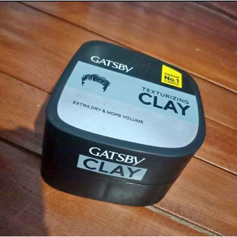 Jual Gatsby Texturizing Clay Mat Lift Minyak Rambut 75gr Cream Penataan ...