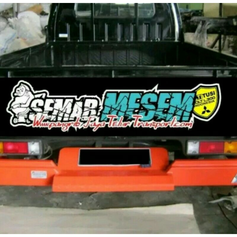 Jual cutting sticker mobil pick up pintu belakang | Shopee Indonesia