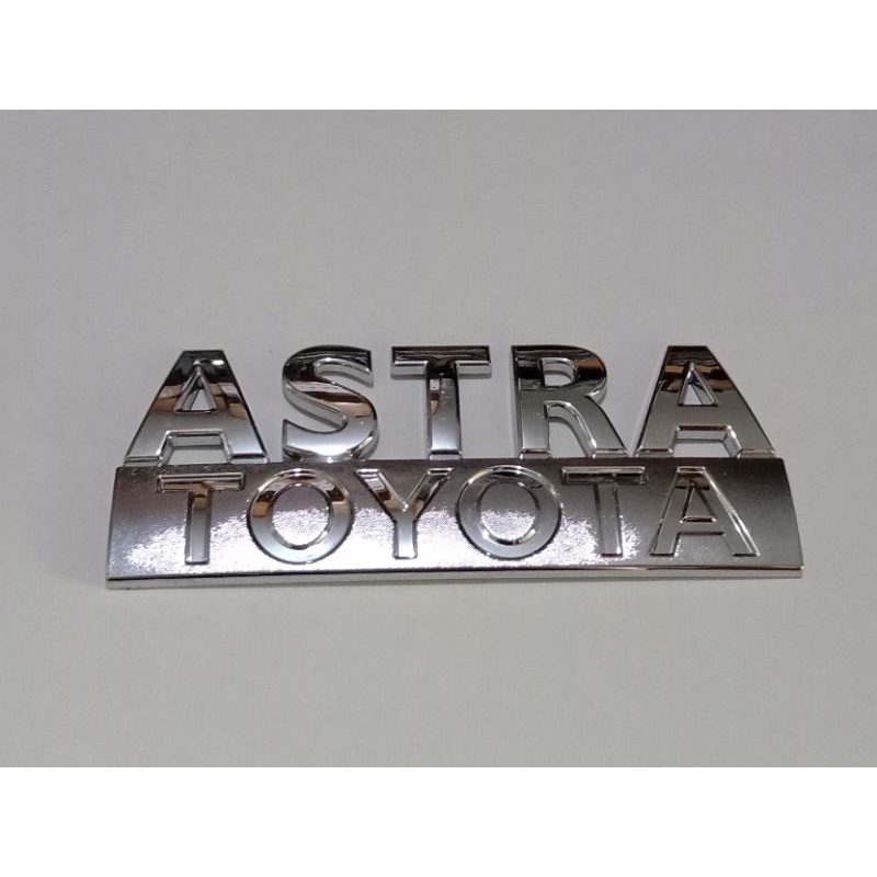 Jual Emblem tulisan Astra Toyota original | Shopee Indonesia