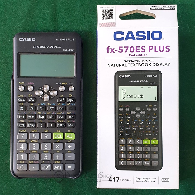 Jual Calculator Scientific CASIO FX-570ES+ PLUS Original Bergaransi ...