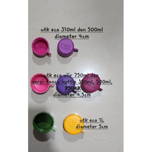 Jual Sparepart Seal Tutup Eco 310ml dan 500ml dan 750ml dan 1L | Shopee Indonesia