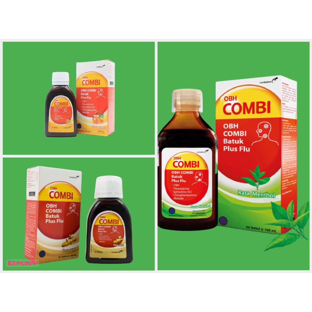 Jual OBH COMBI BATUK PLUS FLU 100ML | Shopee Indonesia