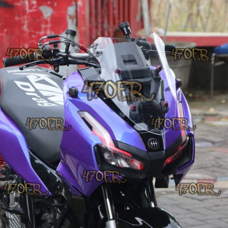 Jual windshield Honda ADV 150 dan ADV 160 cc ocito V3 , visro ADV ocito ...