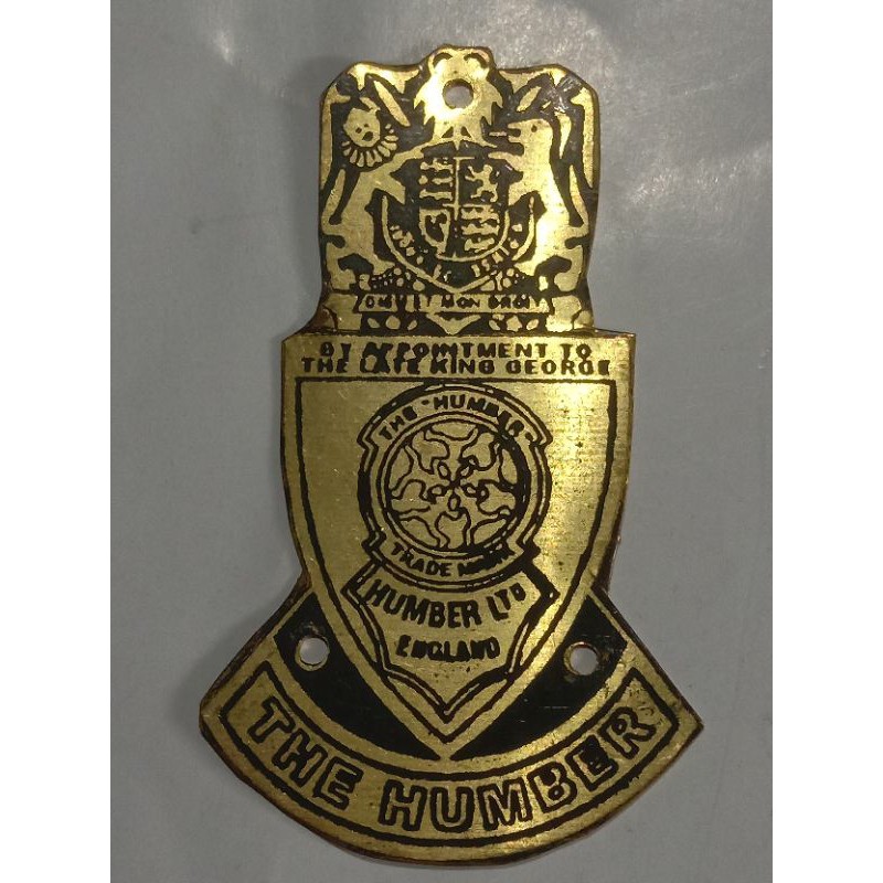 Jual THE HUMBER - Plat / Logo / Emblem Sepeda Onthel | Shopee Indonesia