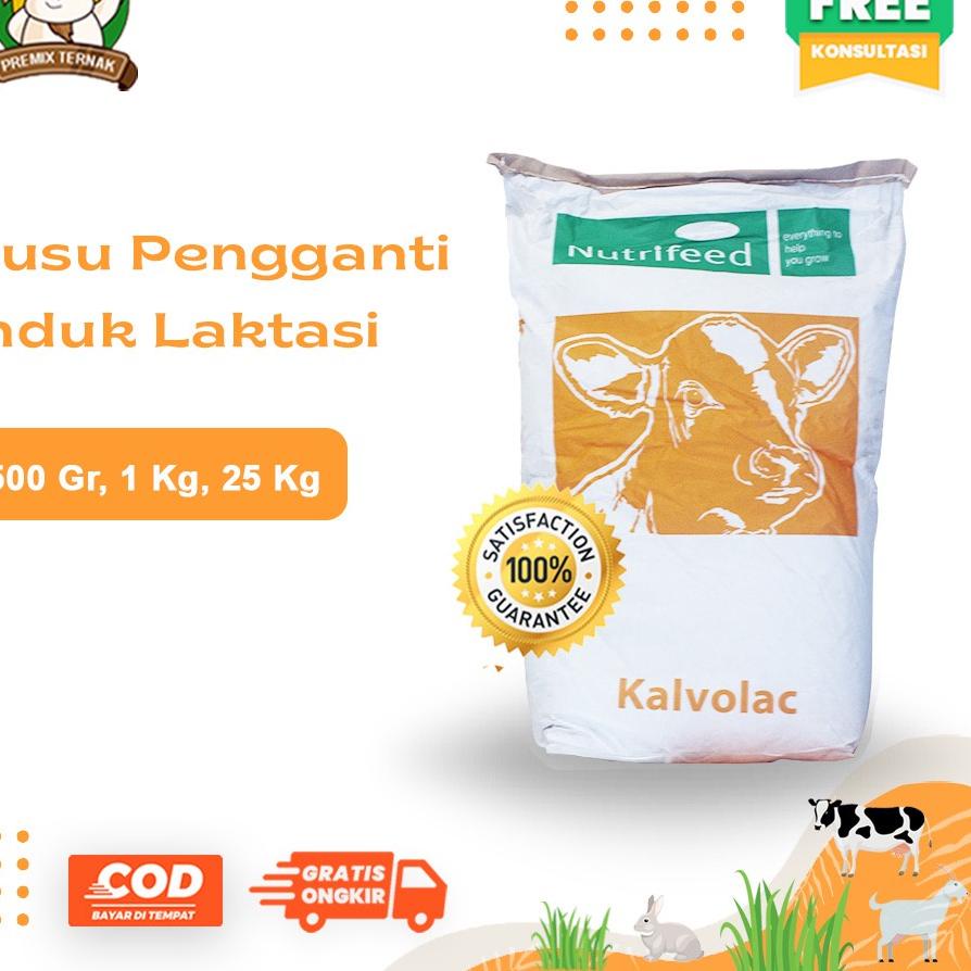 Jual [KODE PRODUK S0ZAQ3799] KALVOLAC Nutrifeed 1Kg | Milk Replacer ...