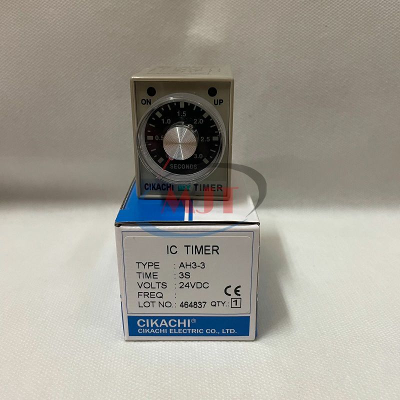 Jual CKC/CIKACHI TIMER AH3-3 24VDC(3S,6S,60S) | Shopee Indonesia