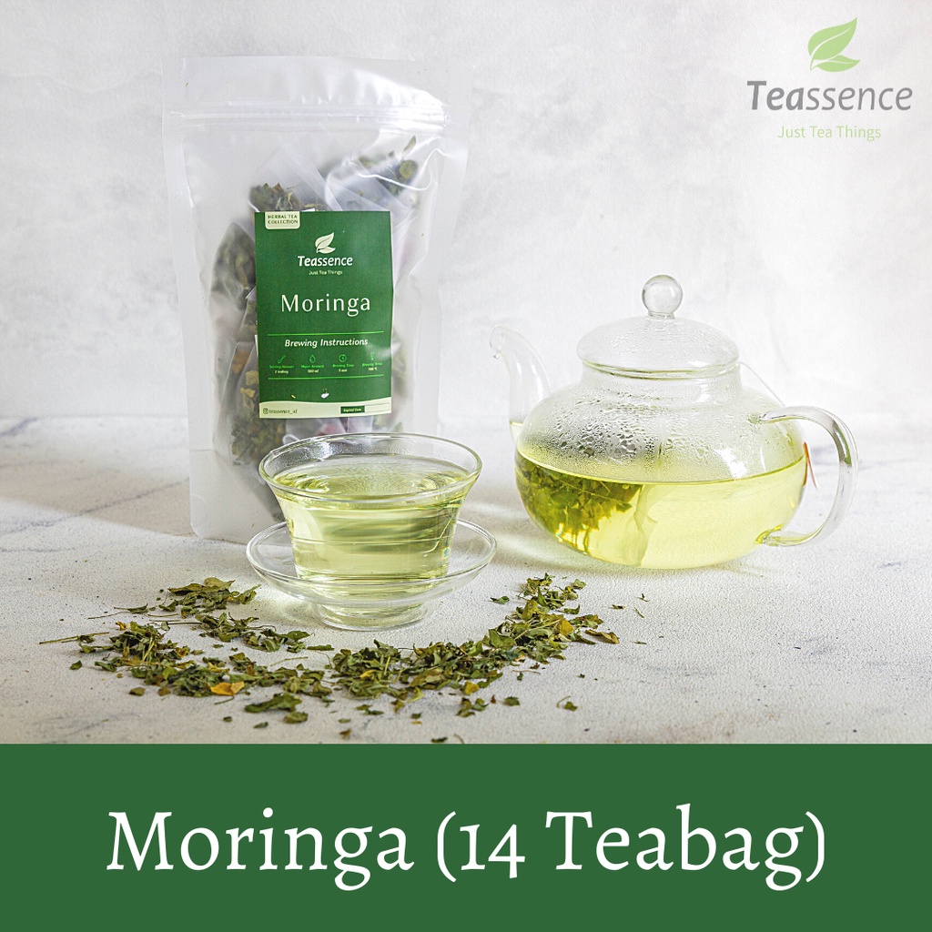 Jual Moringa Tea / Daun Kelor Kering / Teh Daun Kelor / Teh Herbal ...