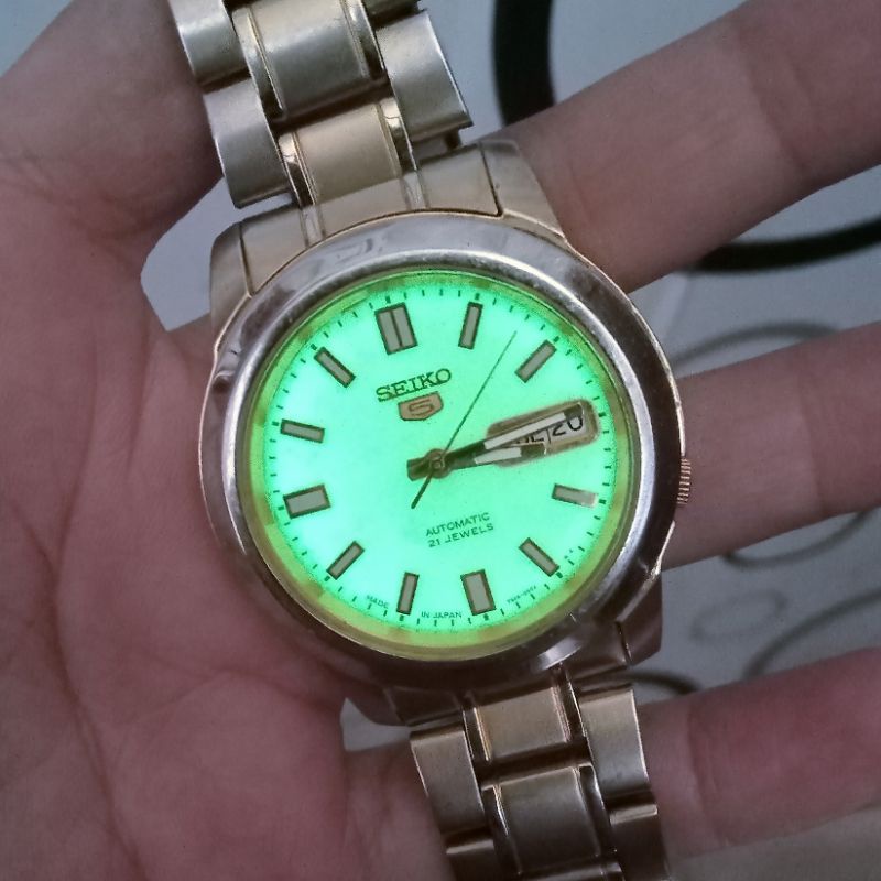 Jual Seiko Automatic Lume Dial Bigsize | Shopee Indonesia