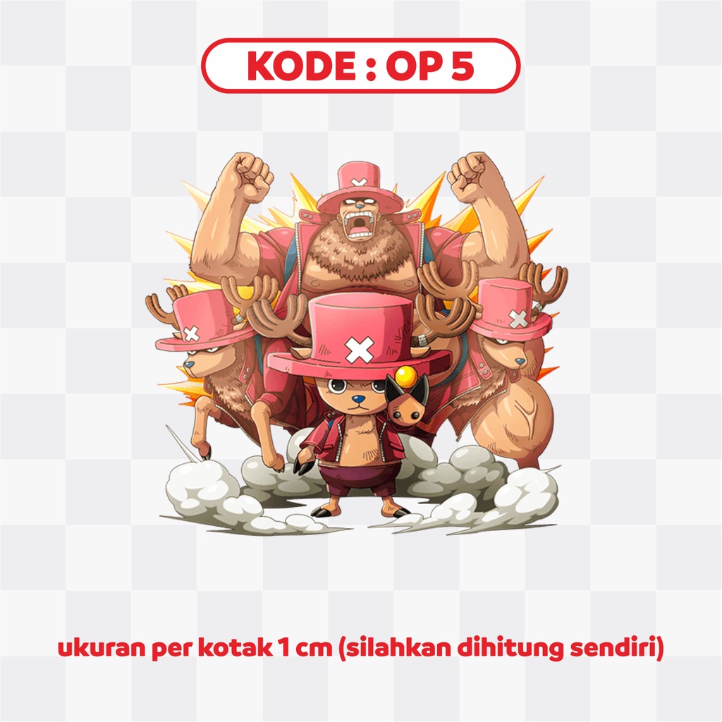 Jual Stiker Baju Sablon Setrika Aesthetic // Sticker Iron - one piece - Patch - Bluestiker DTF ...