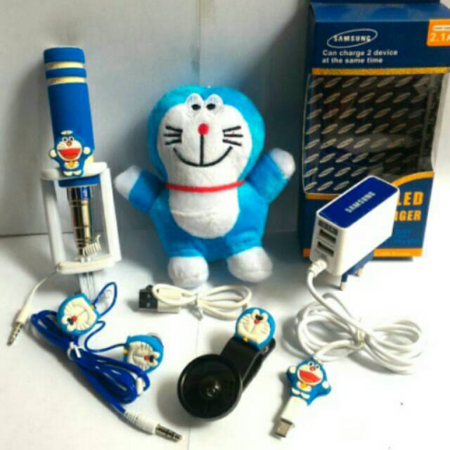 Jual NEW!! SPESIAL PAKET KARAKTER DORAEMON 5 IN 1 | Shopee Indonesia