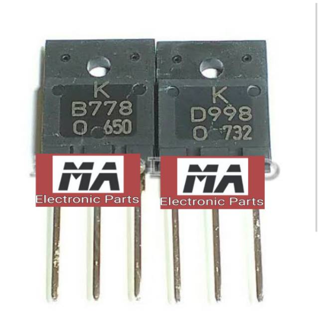 Jual Transistor B778 & D998 ORIGINAL | Shopee Indonesia