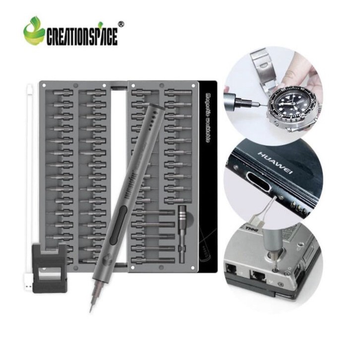 Jual OBENG MINI ELEKTRIK OBENG SET CS03B | Shopee Indonesia