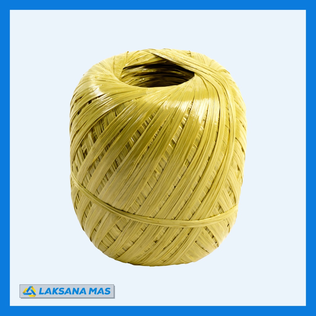 Jual Tali Rafia Plastik Laksanamas Merek Bintang Warna Hijau/Merah ...
