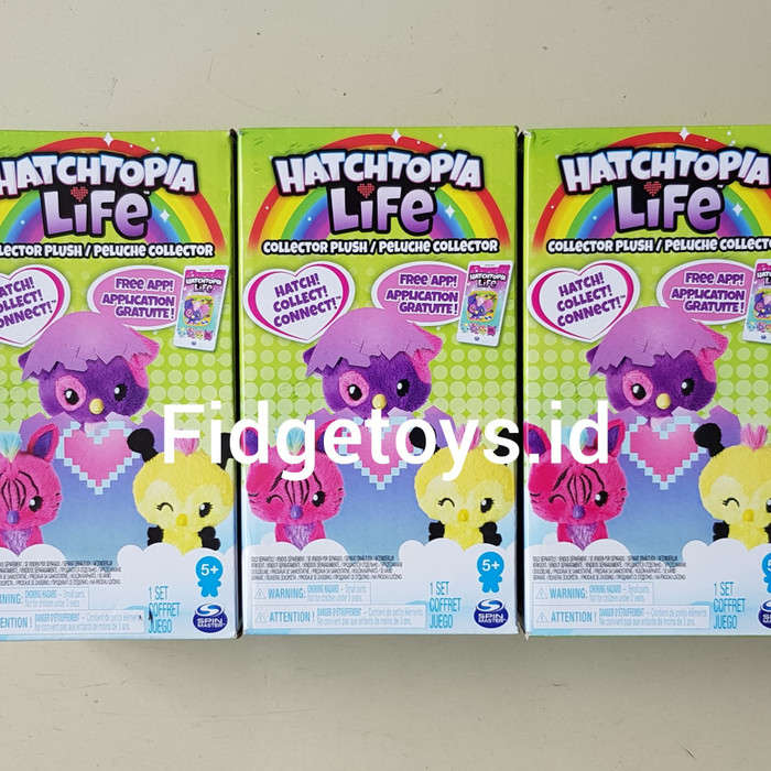 Jual Hatchimals Hatchtopia Life 2 Pack, 2" Tall Plush with Interactive ...