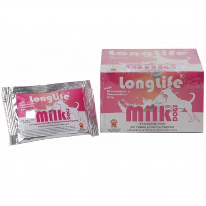 Jual Longlife For Young Growing Puppies ECER 20 gr - Susu Anjing Remaja | Shopee Indonesia