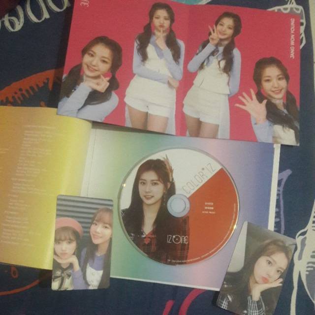 Jual Izone iz*one coloriz color*iz album unsealed full set kang hyewon ...