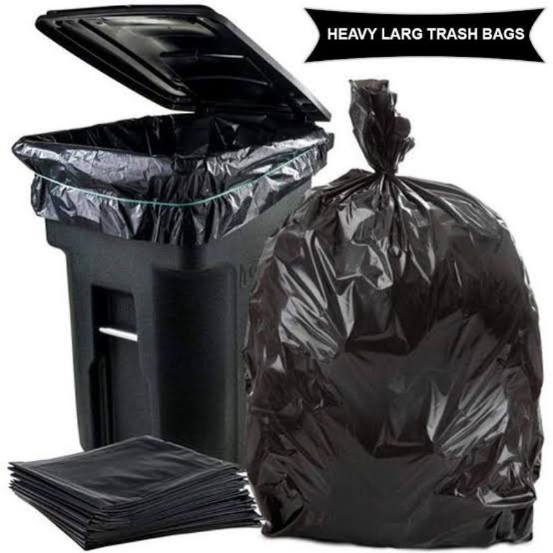 Jual Plastik Hitam BESAR 120x200 | Kresek Trash Bag 60x100 Sampah Jumbo Anti Sobek Air | Tas ...