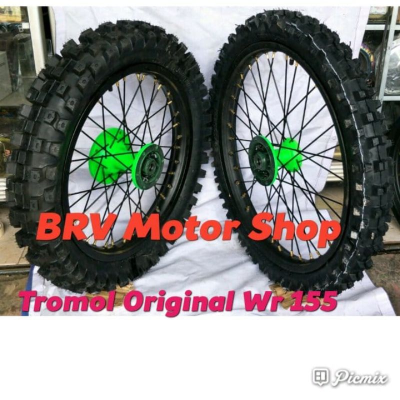 Jual Velg Trail Wr 155 - Velg 18+21 Wr Yamaha Wr - Velg 21-18 Wr Tromol ...