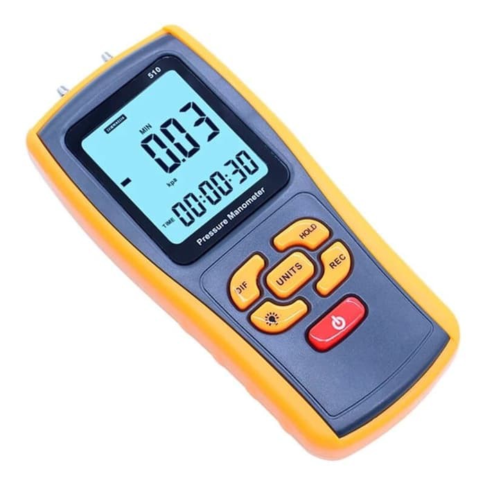 Jual Digital Pressure Meter Manometer 10kPa GM510 | Shopee Indonesia