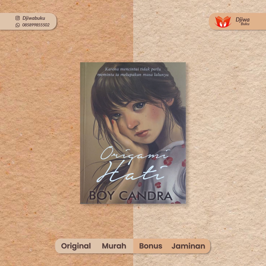 Jual Buku Novel Origami Hati Boy Candra Original | Shopee Indonesia