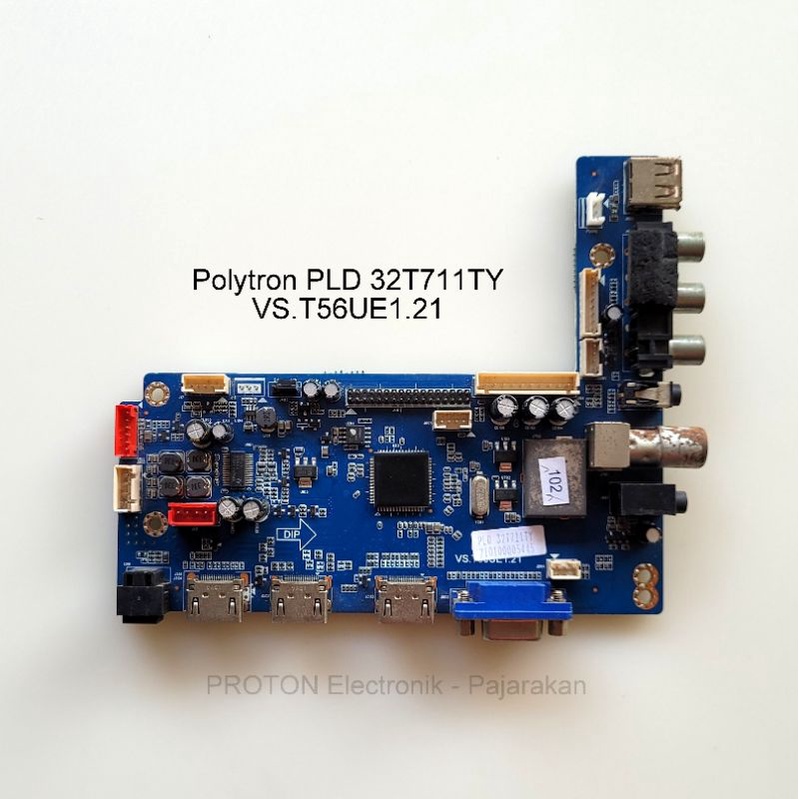 Jual Mainboard LED TV Polytron PLD 32T711TY 32D100 32D100V PLD32D100V ...