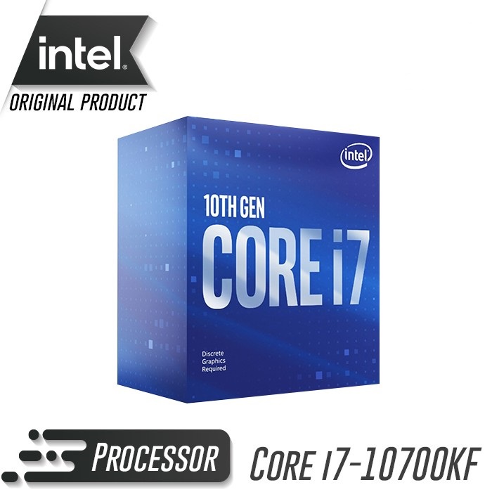 Jual Intel Core i7 Processor 10700-KF (16M Cache, up to 5.10 GHz ...
