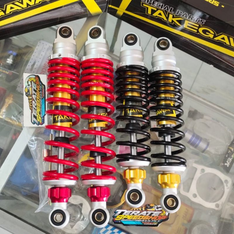 Jual shock Sekok Takegawa Z seris Model Click Uk 280mm 340mm | Shopee ...