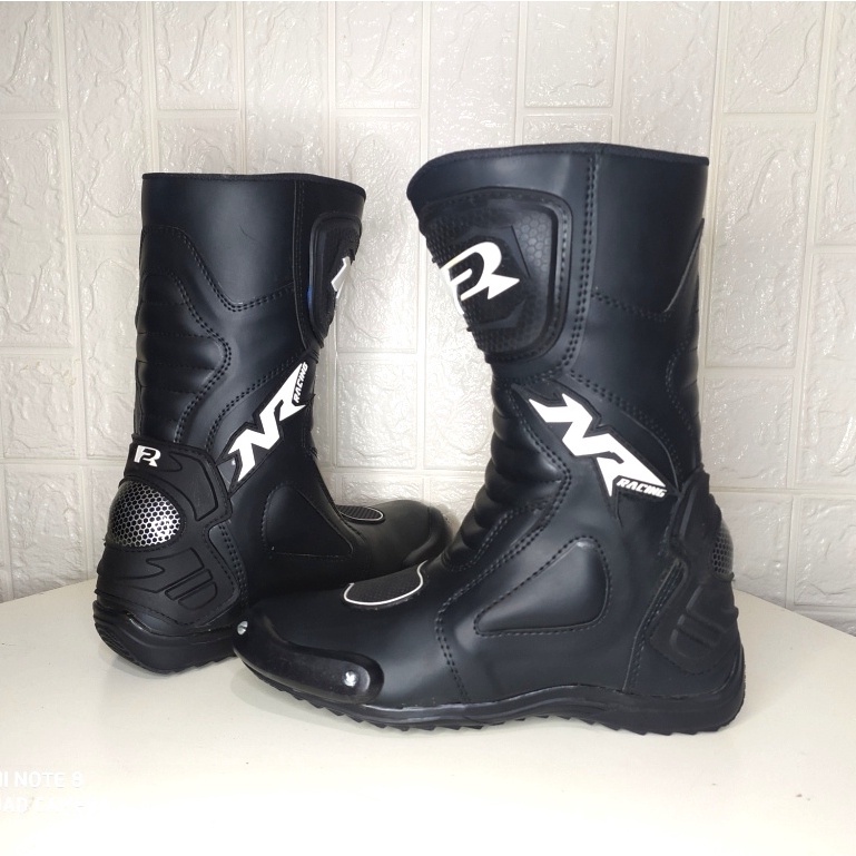 Jual Sepatu Bikers Motor Pria Touring Boots Drag Race Sliding Cornering ...